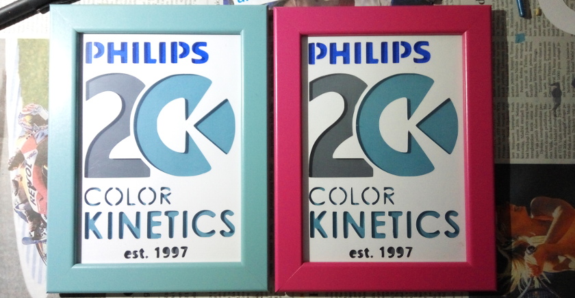 Papercutting Cupo Philips Color Kinetics 20 – arisdn