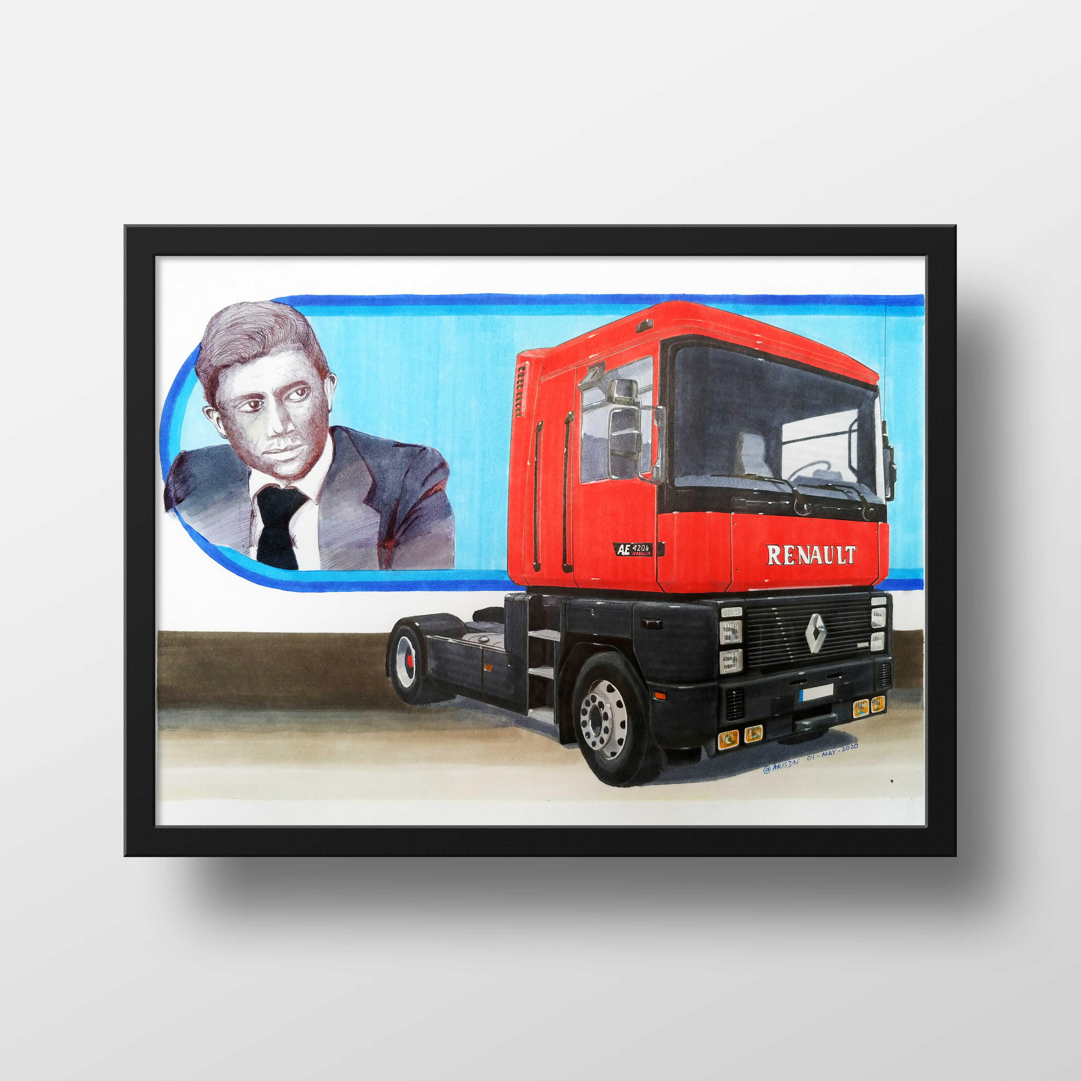 Marcello Gandini & Renault AE Magnum (1990). – arisdn